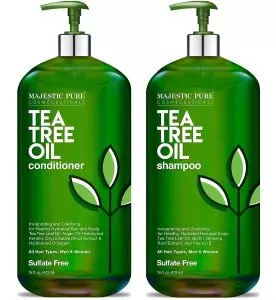 bästa tea tree oil schampo majesticpure