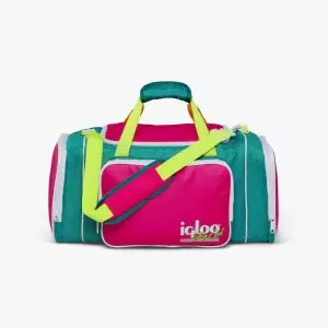 retro duffel bag sarker igloo