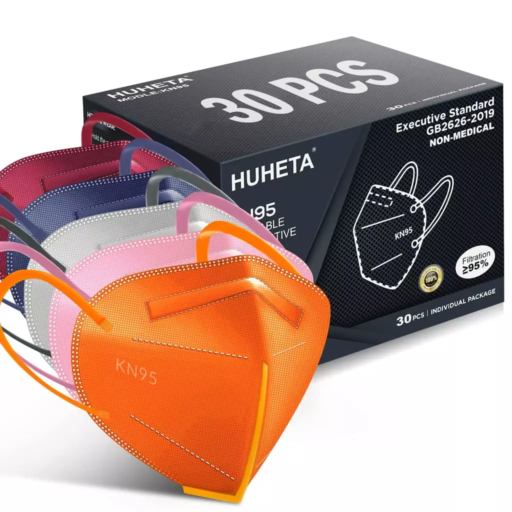 HUHETA KN95 Face Mask