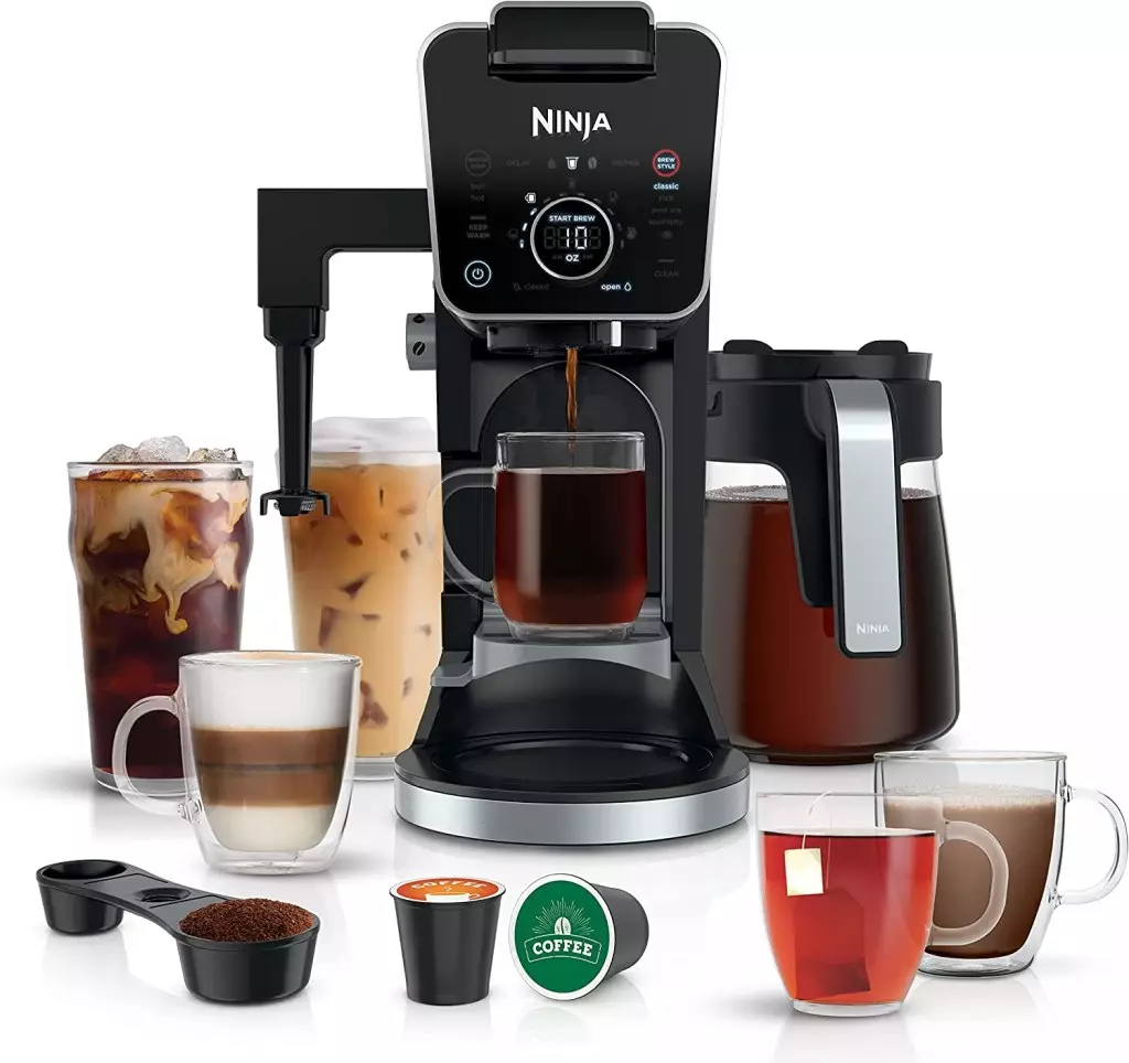ننجا CFP301 DualBrew Pro System 12-Cup Coffee Maker