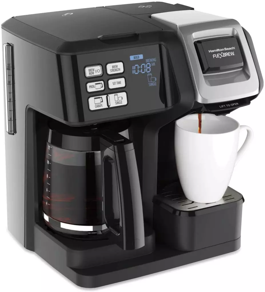 هاملتون بيتش 49976 ماكينة تحضير القهوة فليكس برايو تريو ثنائية الاتجاه