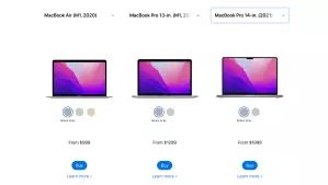 ngabandingkeun harga MacBook