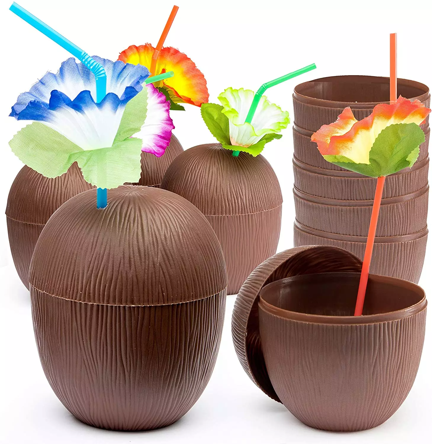 Prextex 12 pakuotės kokoso puodeliai
