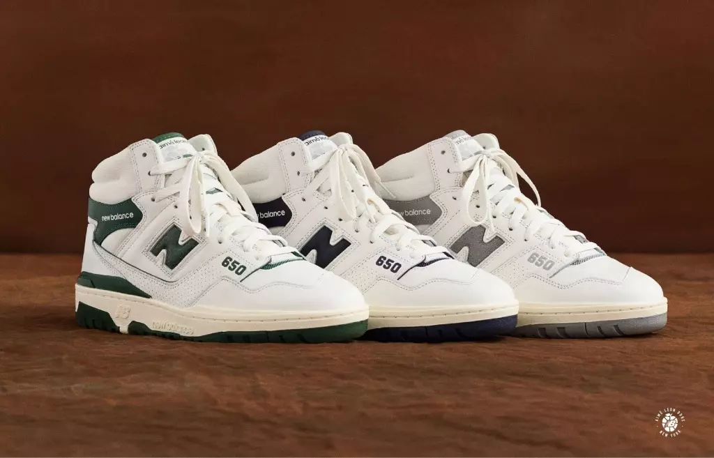 New Balance 650R Aime Leon Dore fehér zöld