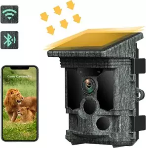 trail camera solar powered native