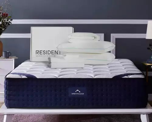 O colchón híbrido de luxo DreamCloud