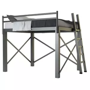 Francis Lofts & Bunks California King Loft Bed, plej bonaj subtegmentaj litoj