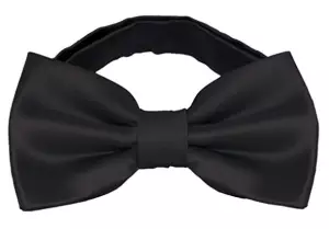 Móc áo bạch kim Buộc nơ Tuxedo đen