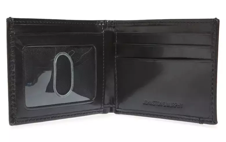 Найкращий повністю чорний шкіряний гаманець