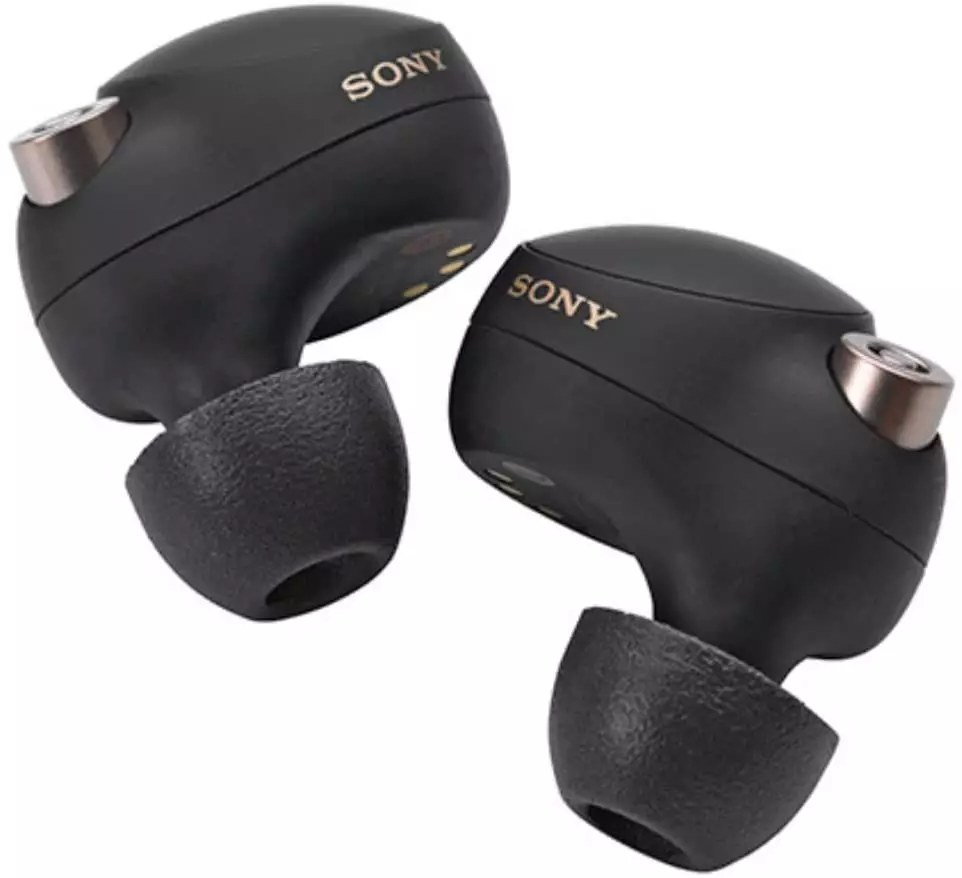 sunda ang mga tip sa foam sa mga earbud sa Sony