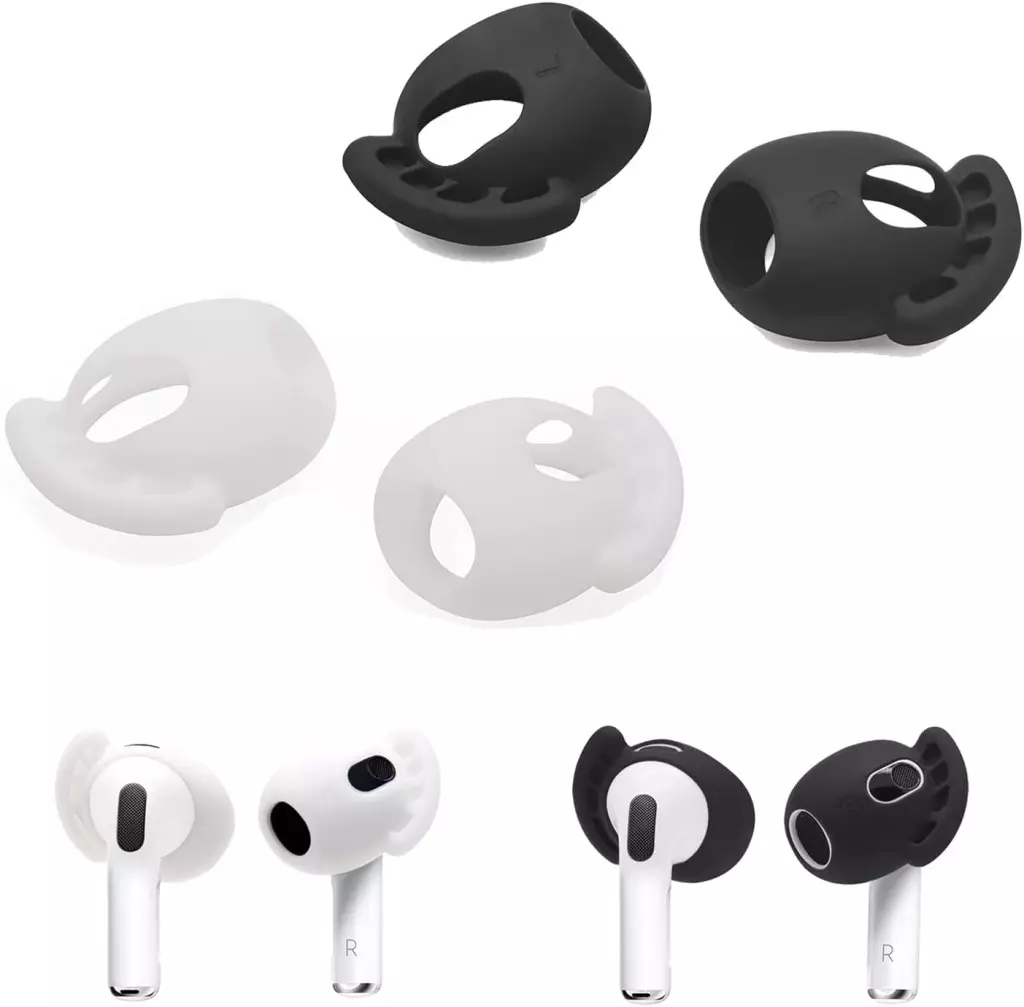 Luckvan 2 Pairs AirPods 3 Ear Hook Cover Grip Tips