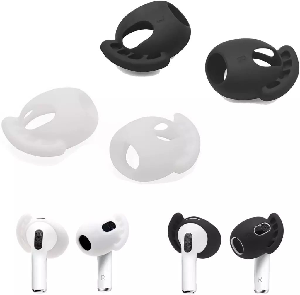 Luckvan 2 জোড়া AirPods 3 কানের হুক কভার গ্রিপ টিপস