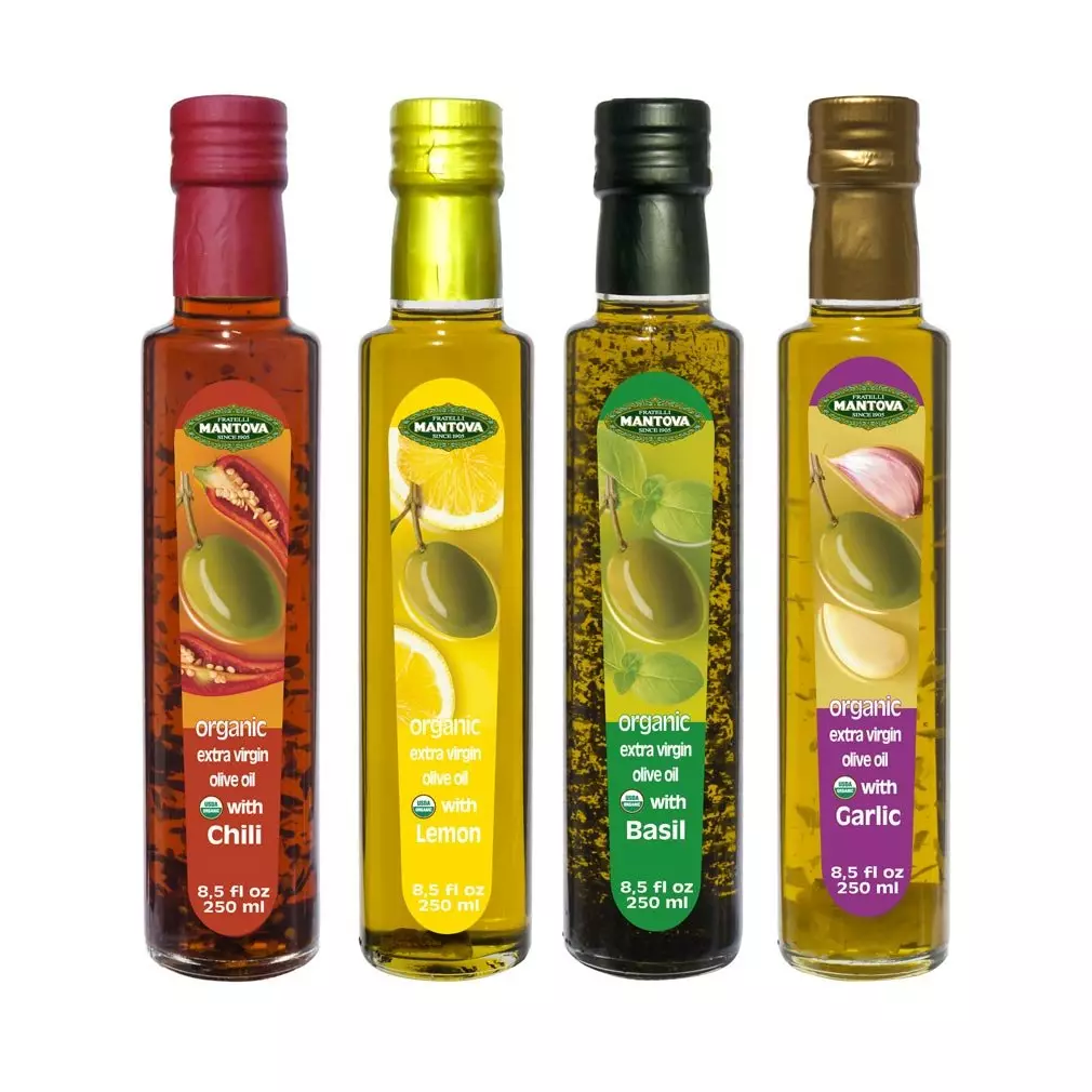 беҳтарин тӯҳфаҳо барои foodies, Mantova Oil Sampler