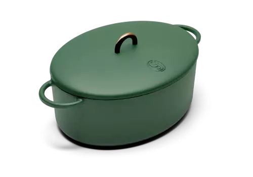 legjobb ajándék ínyenceknek: Great Jones The Duchess Cast Iron Dutch Oven