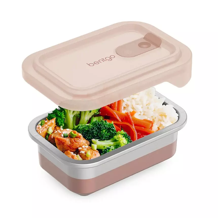 беҳтарин тӯҳфаҳо барои хӯрокхӯрон, Bentgo MicroSteel Heat & Eat Container