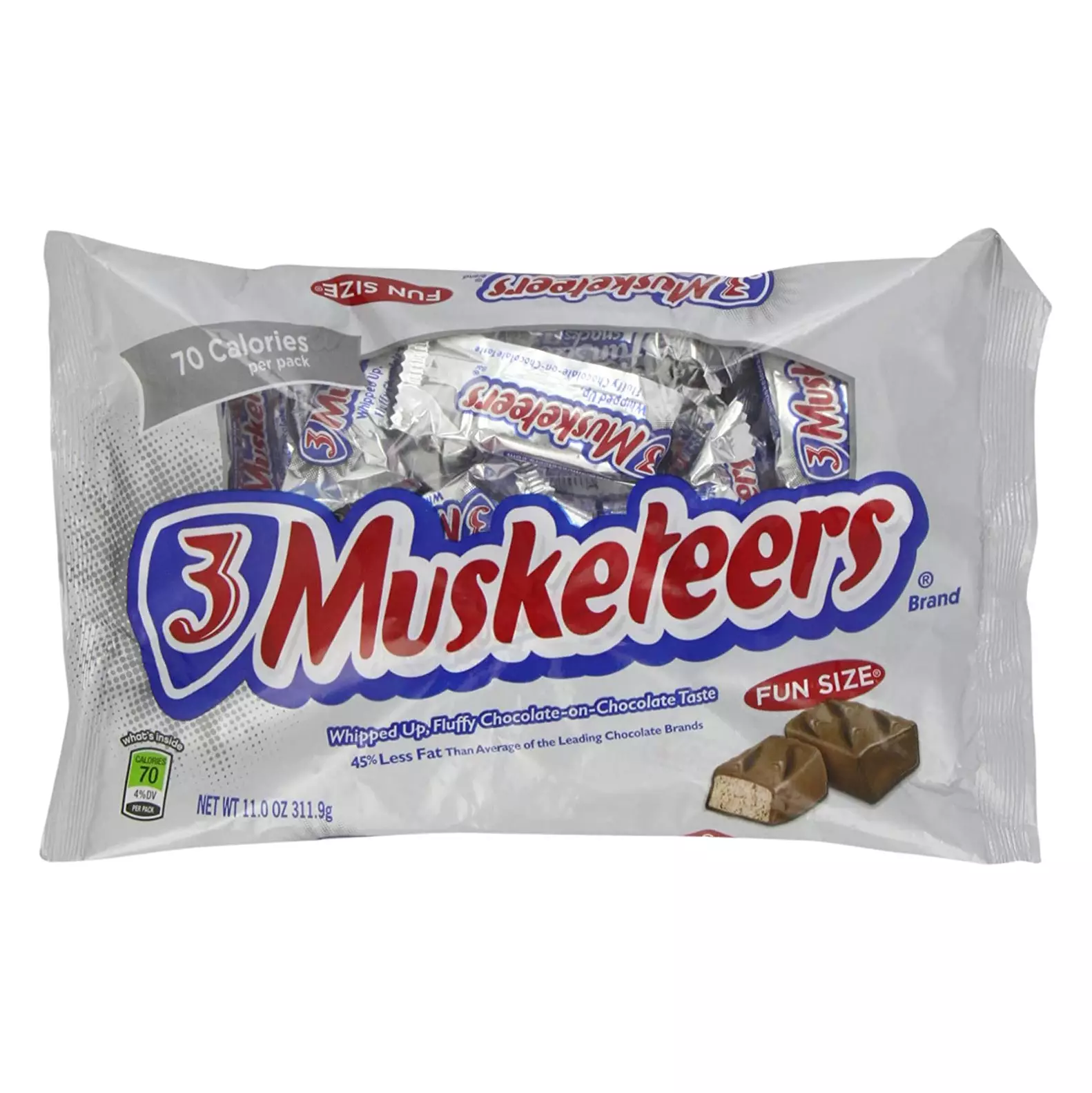 3 Musketerer Candy Bars, bedste halloween slik