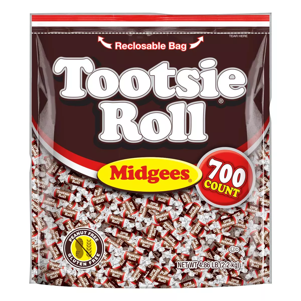 Tootsie Rolls, candy Calan Gaeaf gorau