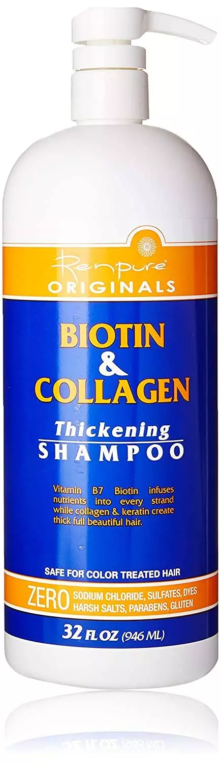 “Biotin” we “Kollagen” galyňlaşdyryjy şampun