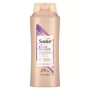 Pink Suave Professionals Biotin Infusion Posilňujúci šampón Fľaša šampónu na vlasy