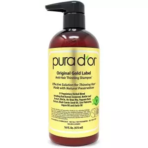 PURA D'OR Original Gold Label Anti-thinning Biotin Shampoo ပုလင်း