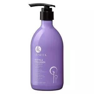 Lavender Luseta Biotin we Kollagen şampun çüýşesi