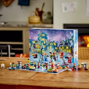 LEGO City advent kalendala