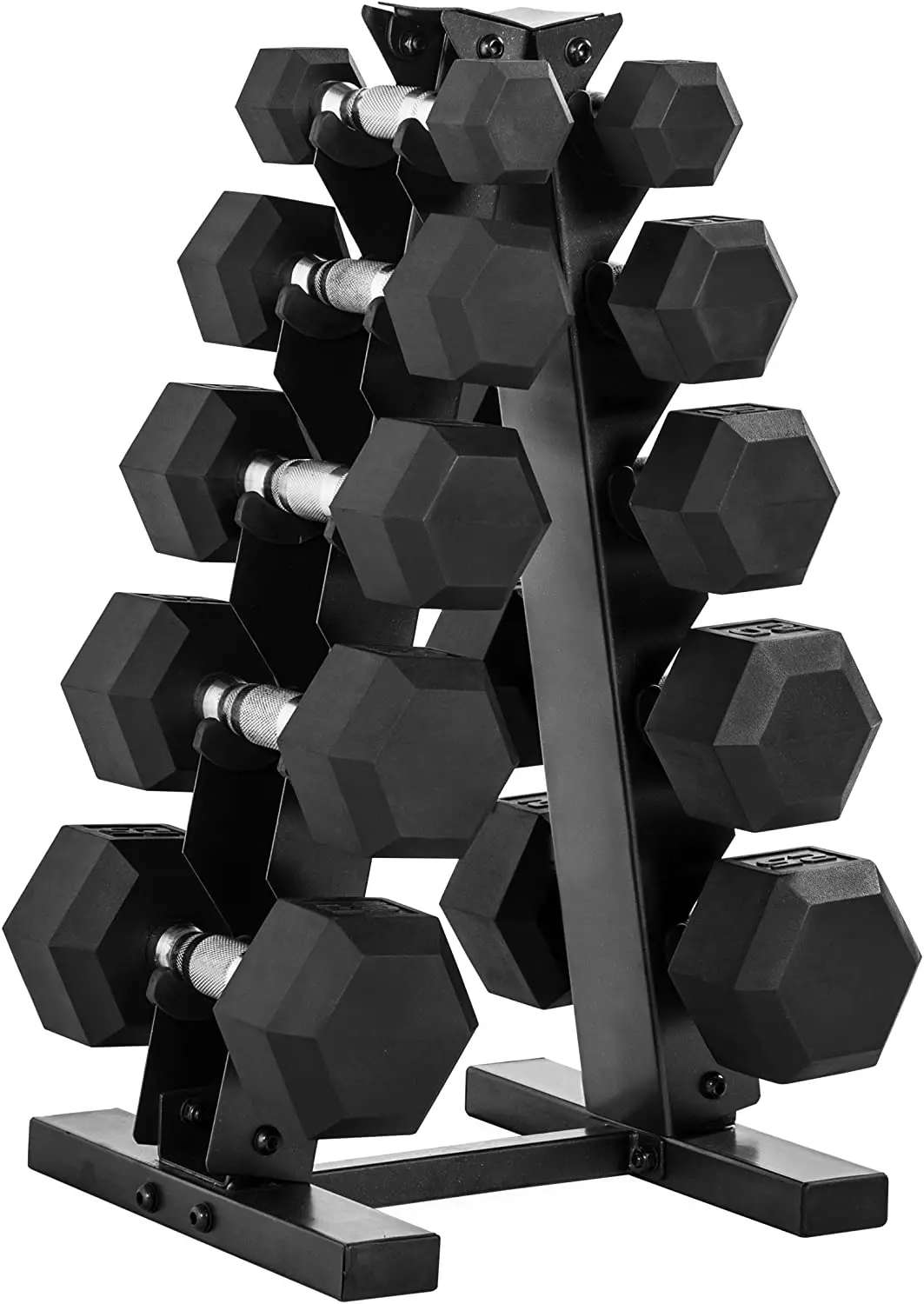 CAP Barbell dumbell rack with set