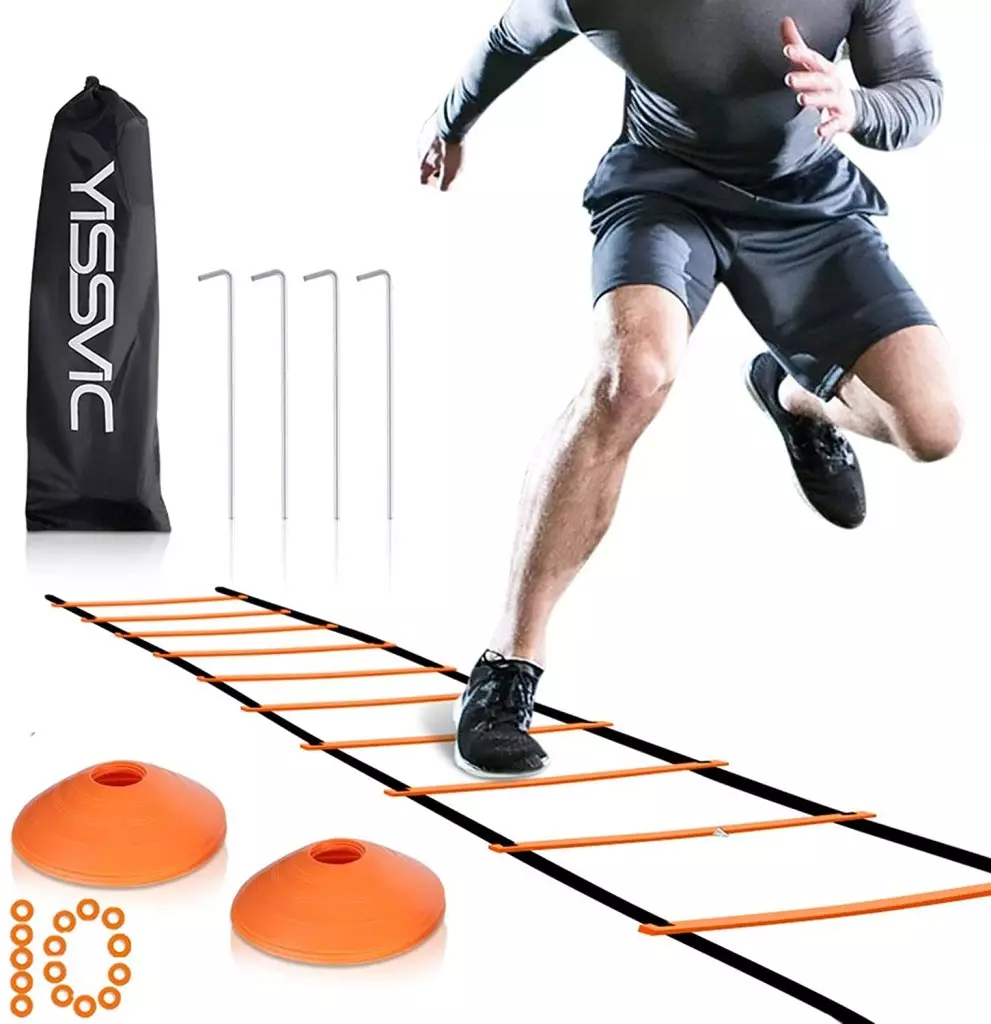 YISSVIC Agility Ladder and Cones