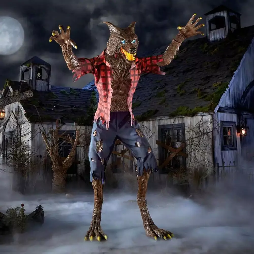 The Home Depot werewolf, Home Depot halloween kayan ado