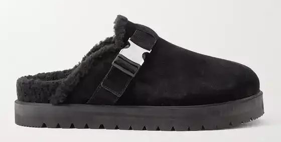 Moncler-Mon-Faux-Shearling-Lined-Suede-clogs