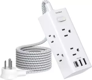 One Beat Power Strip Surge Protector