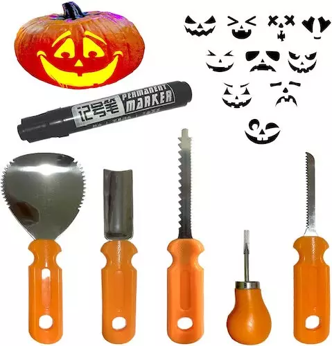 Hotop Halloween Pumpkin Carving Kit