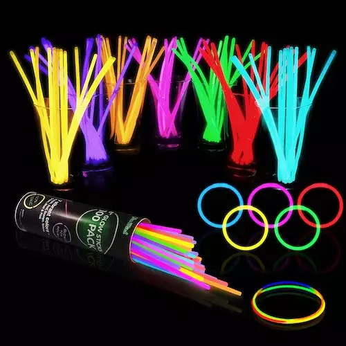 Glowmind Ultra Bright Glowsticks. 100 Pack