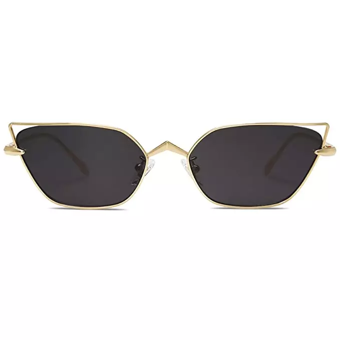 SoJos Small Cat Eye Sunglasses, bêste goedkeap zonnebril