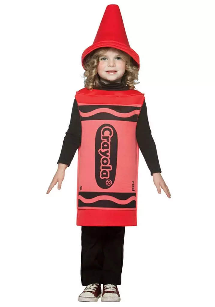 crayons costumes ຄອບຄົວ Halloween