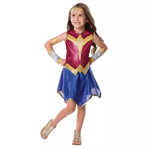 Ang Wonder Woman Costume sa Bata sa Justice League ni Rubie