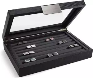 Glenor Co Cufflink Box მამაკაცებისთვის