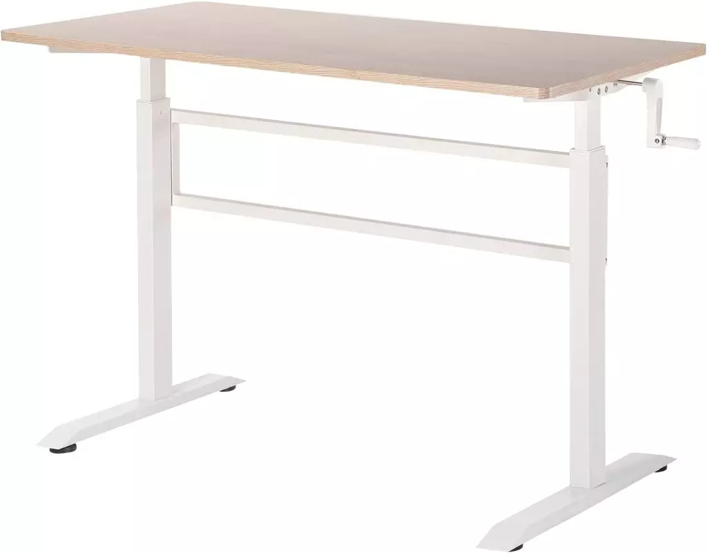 Unicoo Crank Adjustable Qhov siab Standing Desk