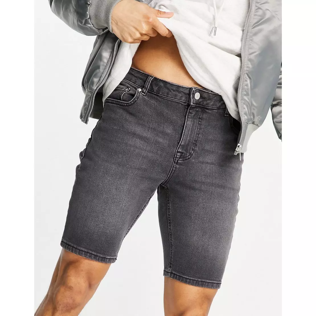Мужские джинсовые шорты скинни ASOS DESIGN