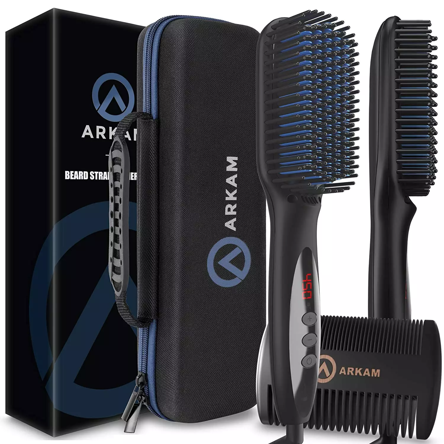 Arkam Deluxe Beard Straightener; ម៉ាស៊ីនកាត់ពុកចង្ការល្អបំផុត