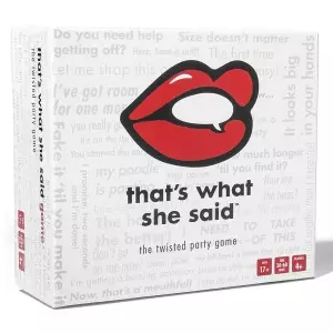 That's What She Said Twisted Party Game
