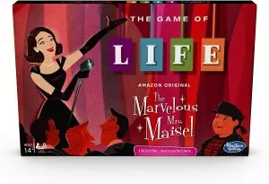 Hasbro Gaming Играта на животот: чудесната г-ѓа Maisel Edition Одборна игра