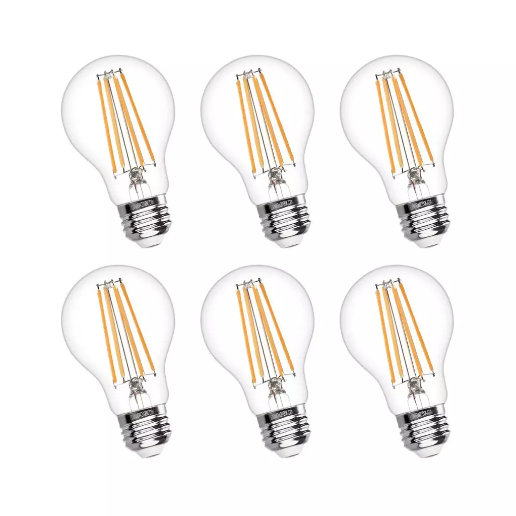 Boncoo Vintage LED Dimmable A19 ايڊيسن لائيٽ بلب