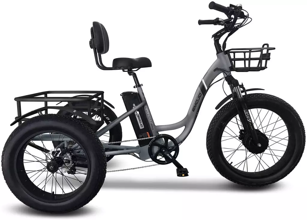 Emojo Electric Tricycle, ересектерге арналған ең жақсы электрлік үш велосипедтер