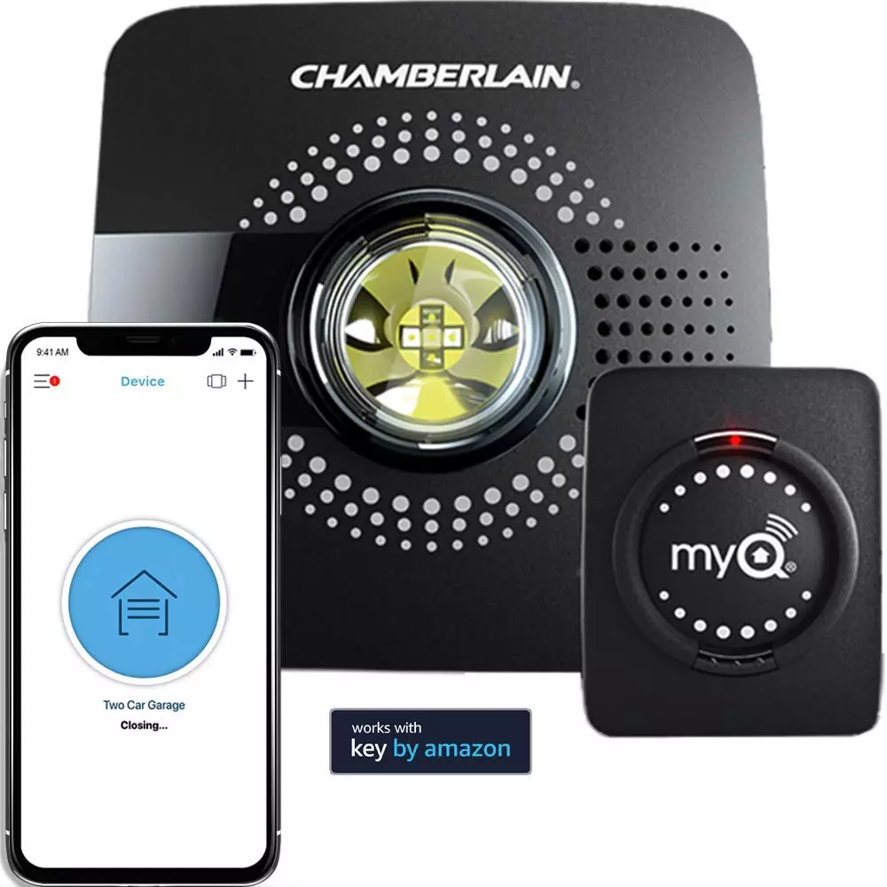 Bộ mở cửa nhà để xe thông minh Chamberlain MYQ-G0301 Amazon