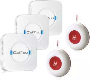 CallToU Wireless Caregiver Pager Button Sejħa Call Bell Sistema ta' Twissija Medika