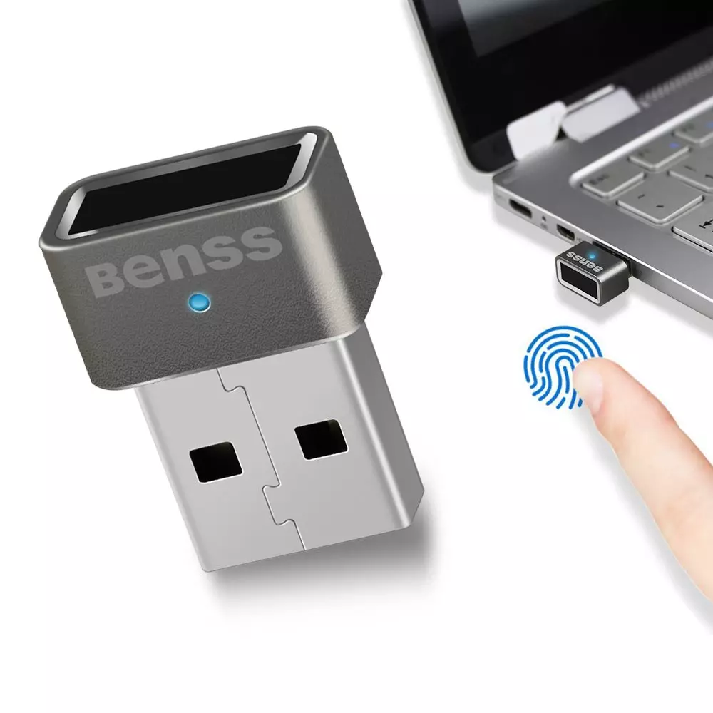 Benss USB-fingeravtrycksläsare för Windows 10