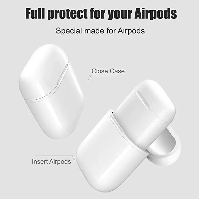 គម្របសាកឥតខ្សែ NeotrixQI សម្រាប់ Apple AirPods Amazon
