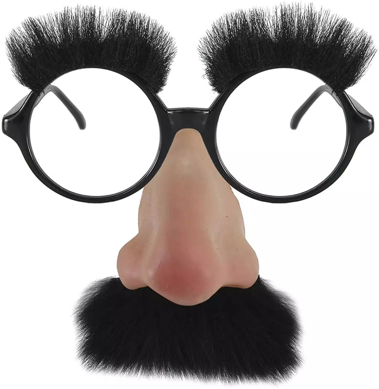 그루초 마르크스 안경, 코와 콧수염