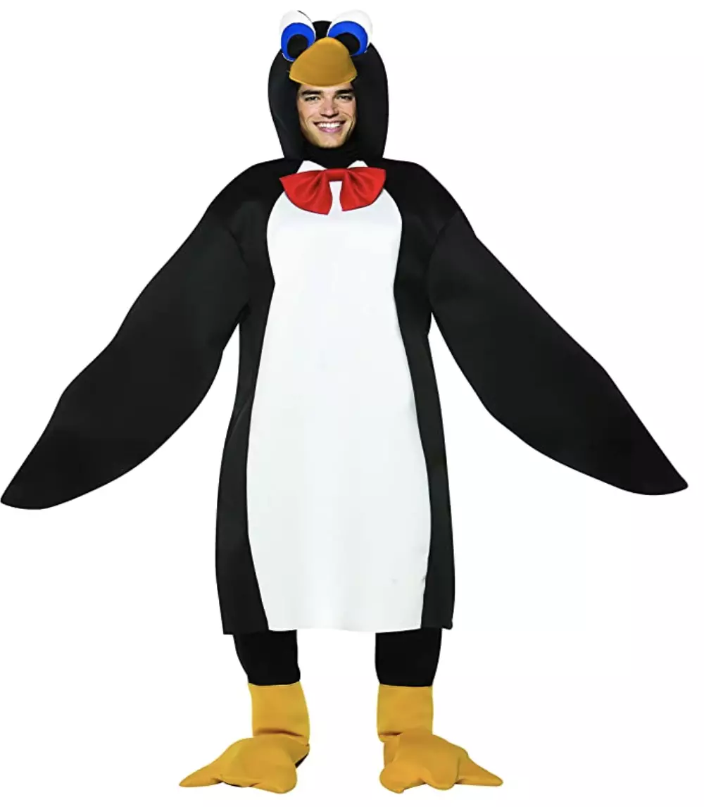 pingvin kostum za noč čarovnic, delovni kostumi za noč čarovnic